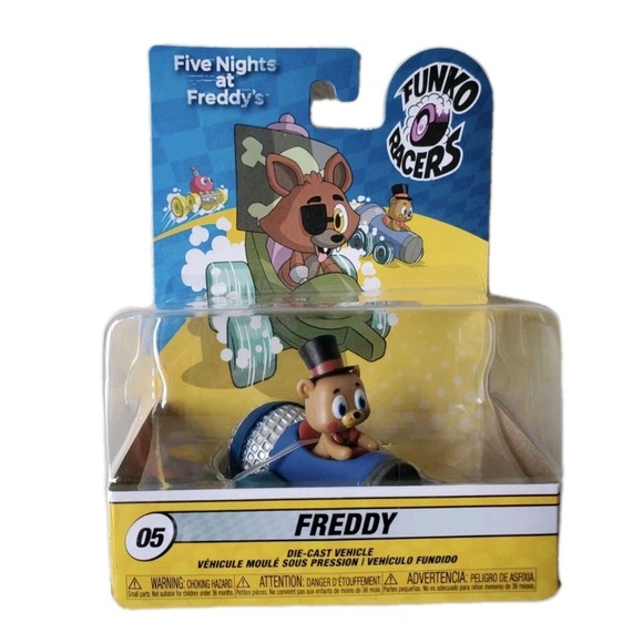 Funko | Toys | Five Nights Freddys Funko Racers Fnaf Freddy 5 Diecast ...